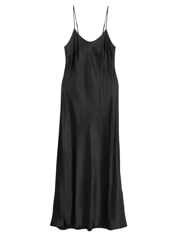 ROBERTO COLLINA - Satin Slip Midi Dress