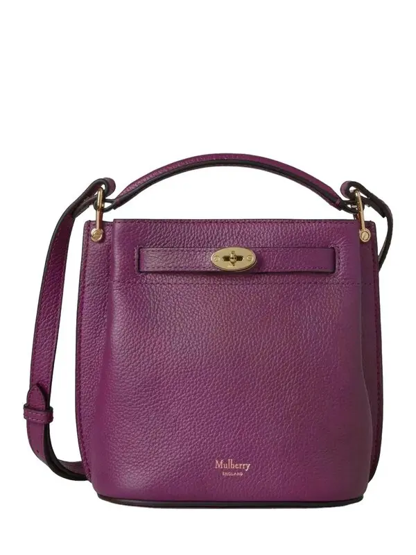 Mulberry Small Islington Mini Bag With Twist-lock Fastening - Purple