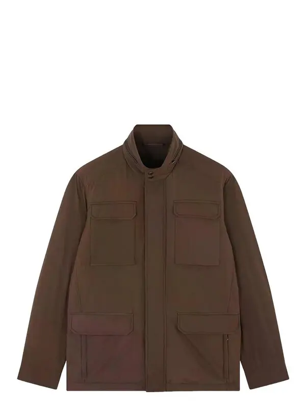 Paul & Shark Typhoon Platinum Field Jacket - Brown