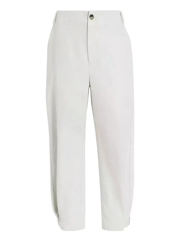 Proenza Schouler White Label Kay Button-fastening Balloon Trousers - White