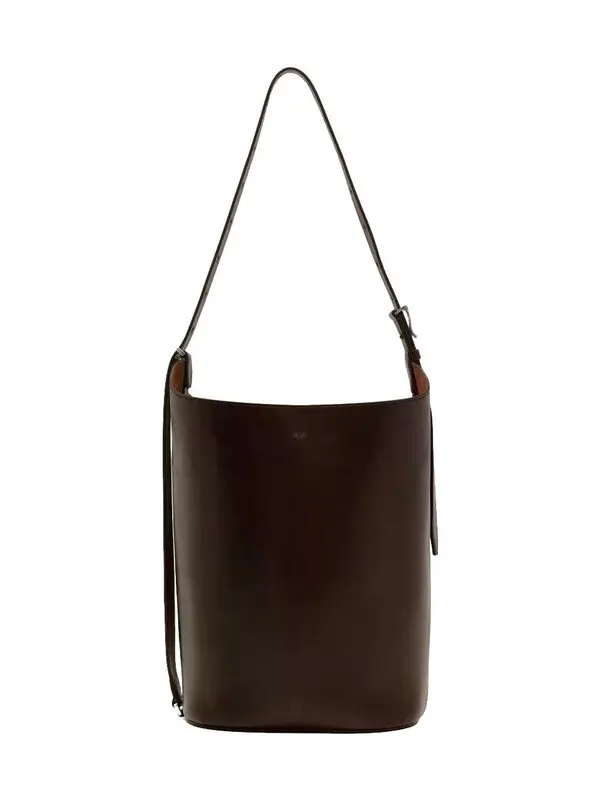 Proenza Schouler Buckle-fastening Leather Tote Bag - Brown