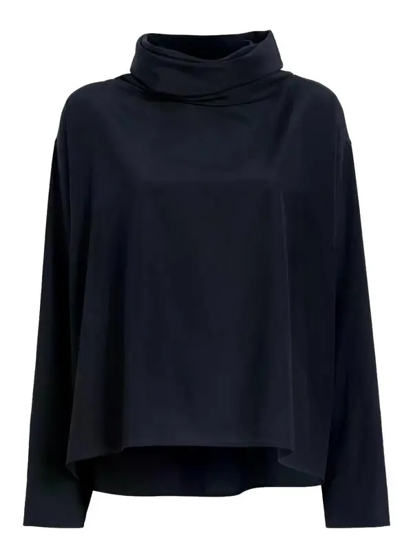 Proenza Schouler Long-sleeved Turtleneck T-shirt - Grey