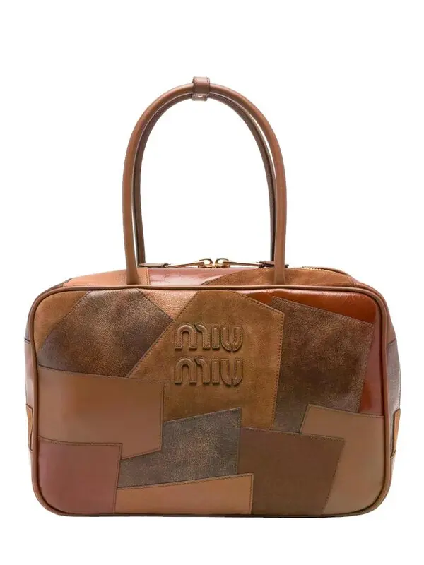Miu Miu Beau Tote Bag - Brown