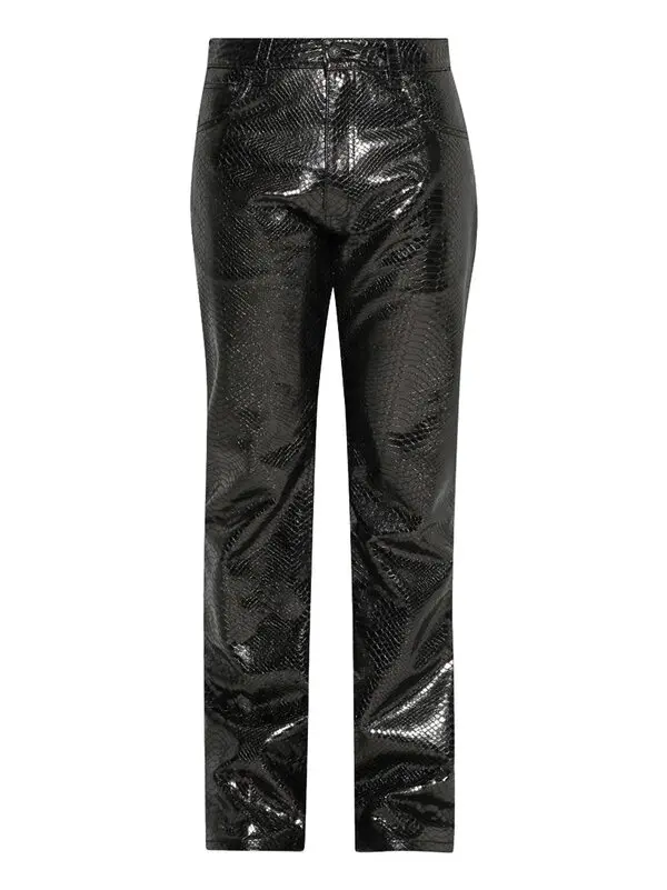 EARTHLING VIP Mercy Leather Pants - Silver
