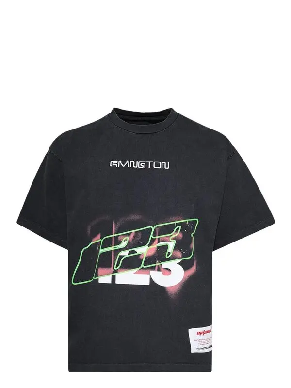 RIVINGTON ROI REBIS Metaphor Cva Tee Vintage - Black