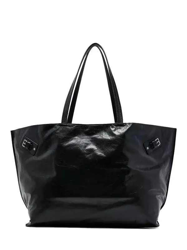 Proenza Schouler Large Days Carryall Buckle-detail Tote Bag - Black