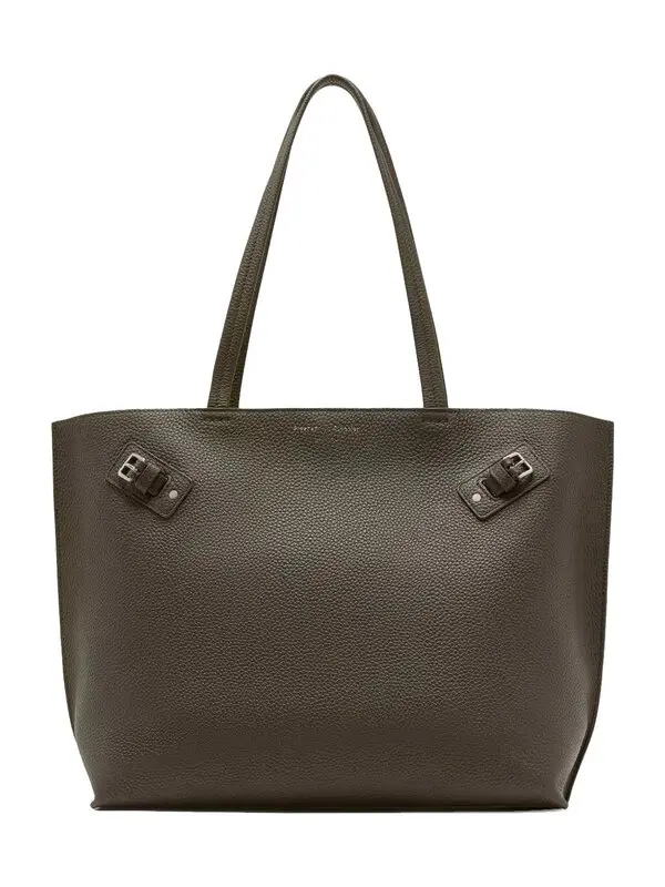 Proenza Schouler Pebbled Leather Tote Bag - Green