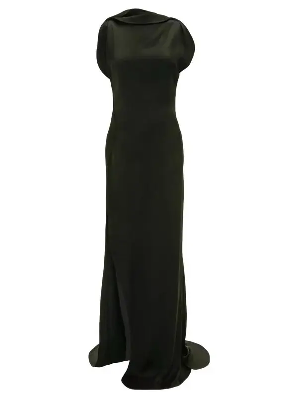 Victoria Beckham Sleeveless Maxi Dress - Black