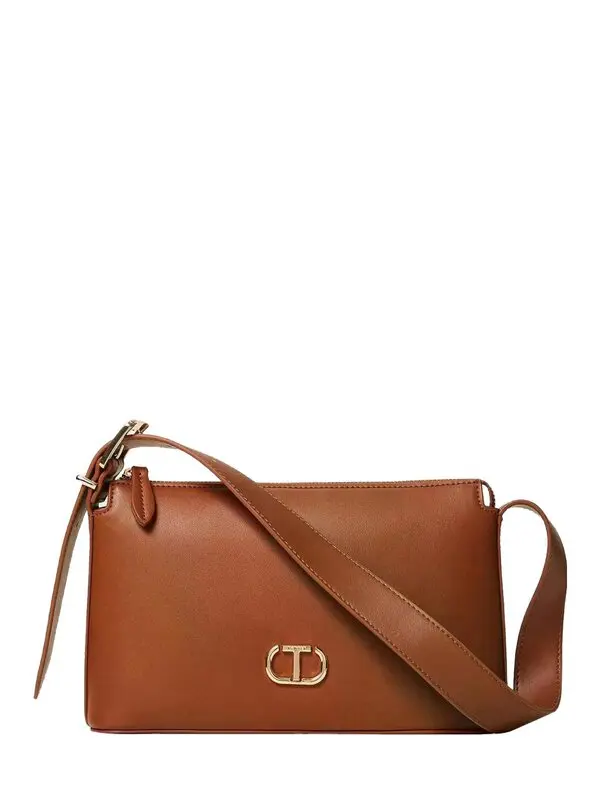 TWINSET Buckle-fastening Shoulder Bag - Brown