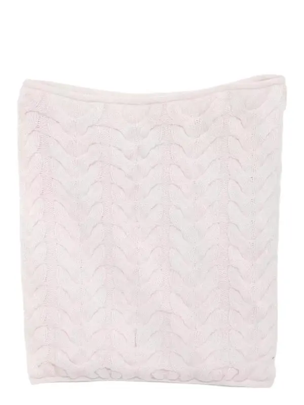 N.peal Cable Snood - Pink