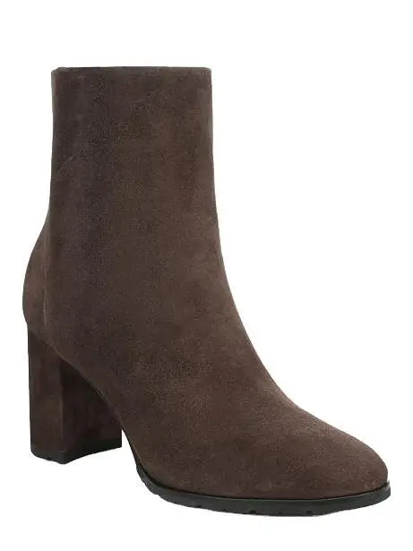 Vince Elora Lugged Bootie - Cacao Brown Suede