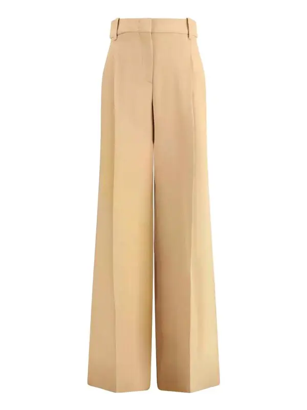 Ermanno Scervino Wide-leg Trousers - Neutrals