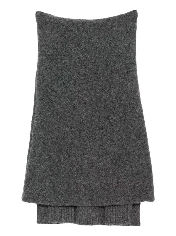 ENTIRE STUDIOS Bound Off-the-shoulder Sweater - Grey