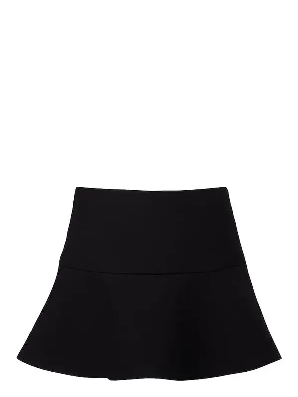 Gucci Wool Miniskirt - Black