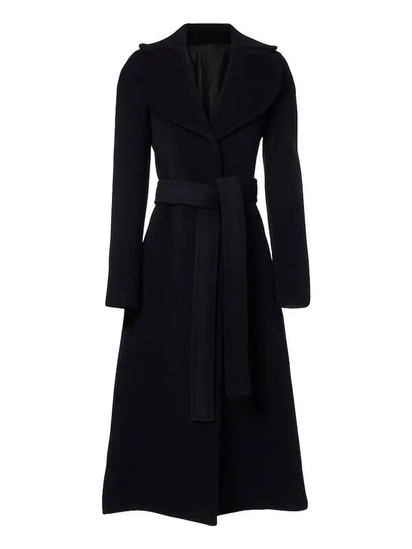 Alaïa Tailored Wool Coat - Blue