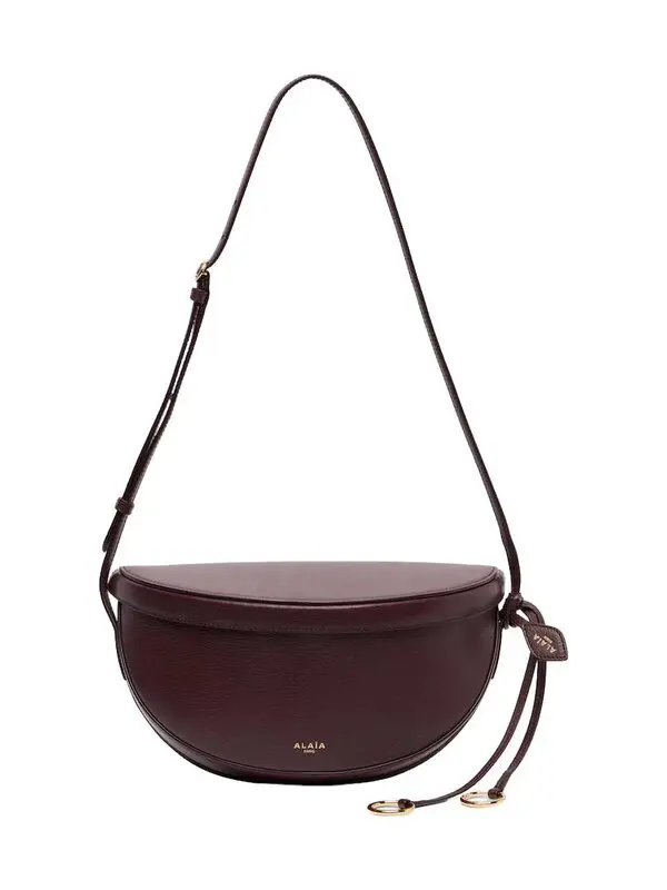 Alaïa Hip Small Shoulder Bag - Burgundy