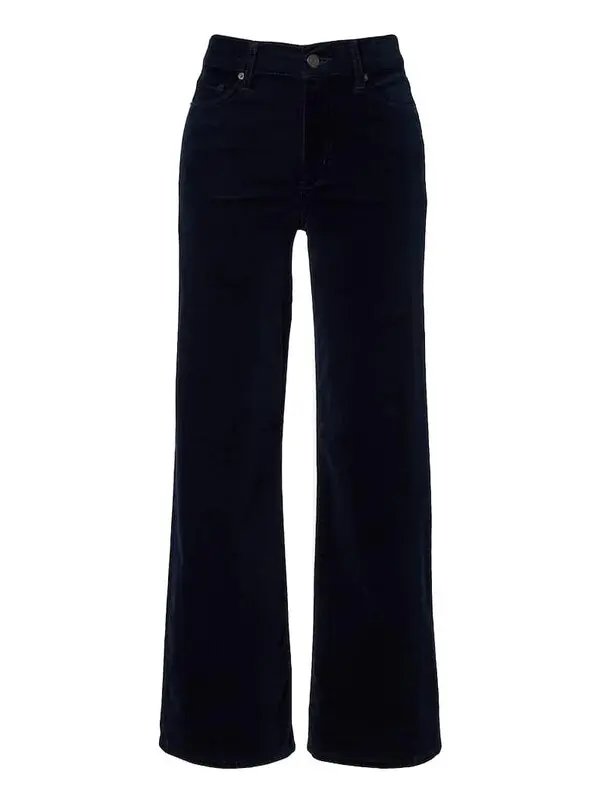 FRAME Le Slim Palazzo High-rise Wide-leg Jeans - Blue