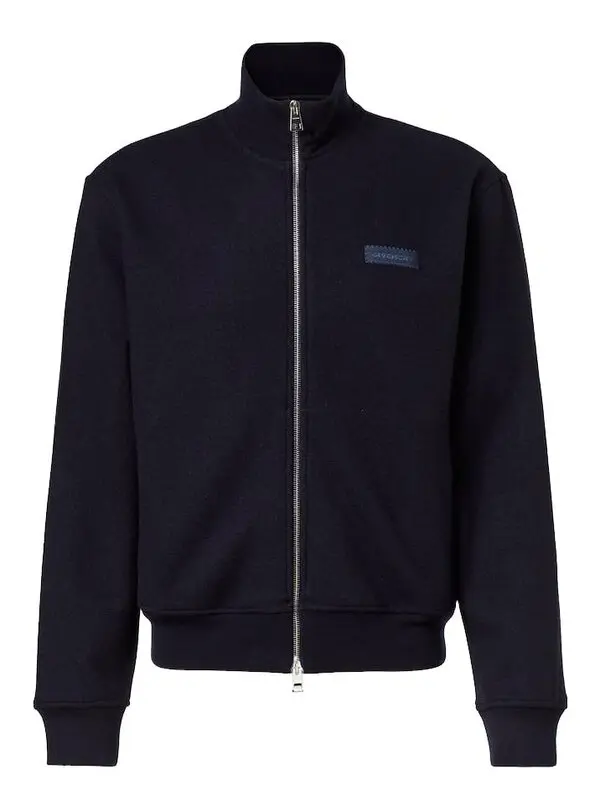 Givenchy Wool And Cashmere-blend Jacket - Blue