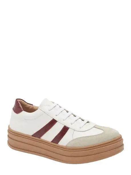 CHOCOLAT BLU Valox Sneaker - Wine-white Leather