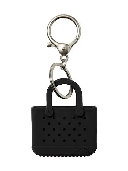 BOGG BAG Tiny Totes Bag Charm - L.b.d Black