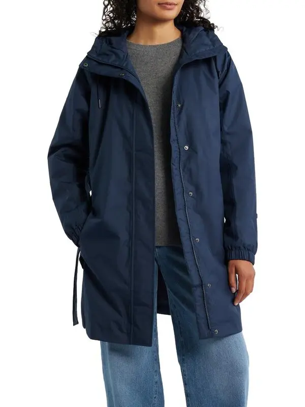 Helly Hansen Classic Insulated Trench Coat - Navy