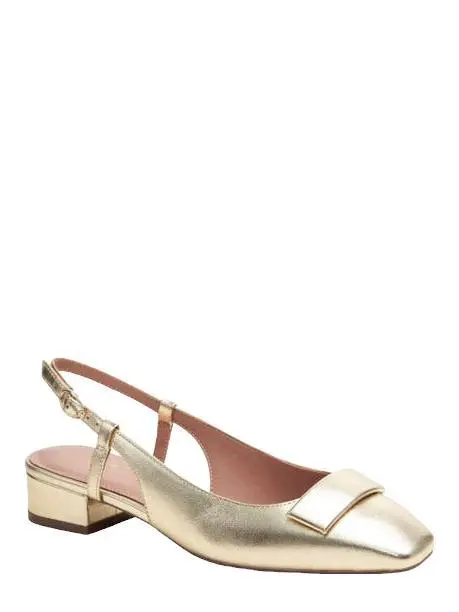 Linea Paolo Caris Slingback Pump - Dark Gold
