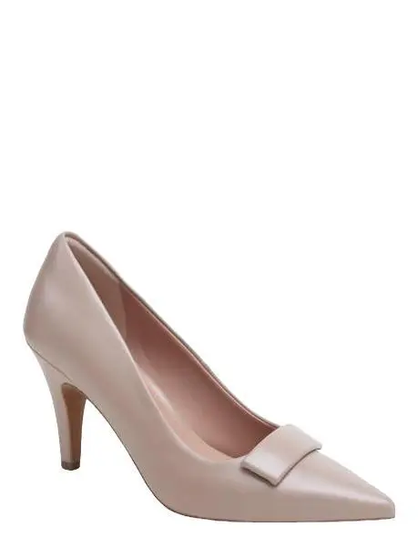 Linea Paolo Prisa Pointed Toe Pump - Putty