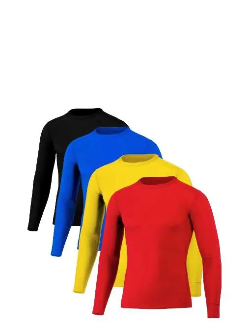 BENBEN Compression Shirt 5-pack - Black/white/gold/red/royal