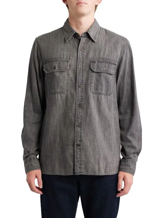 Ag Curtis Classic Fit Button-up Work Shirt - Aspen