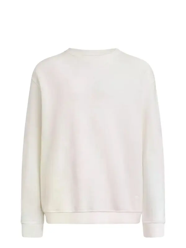 12 STOREEZ Textured Crew-neck Sweatshirt - White