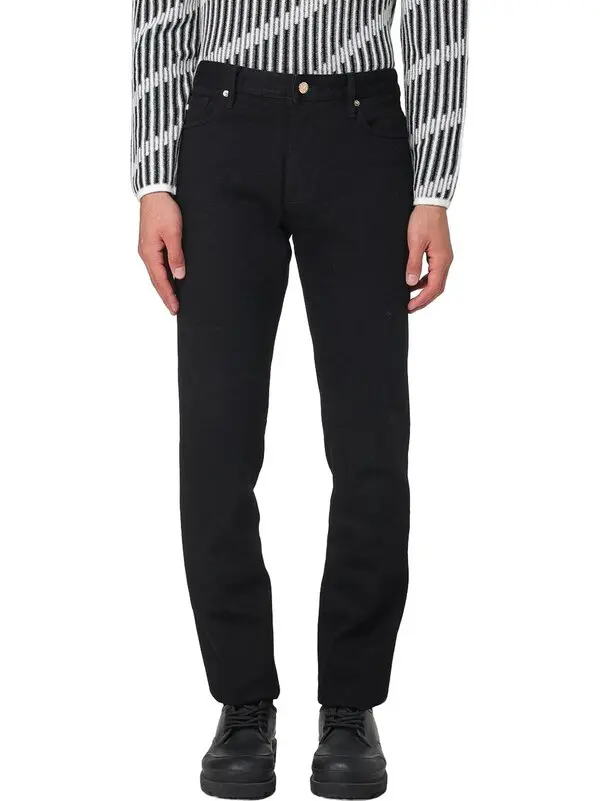 Emporio Armani Straight Leg Jeans - Black