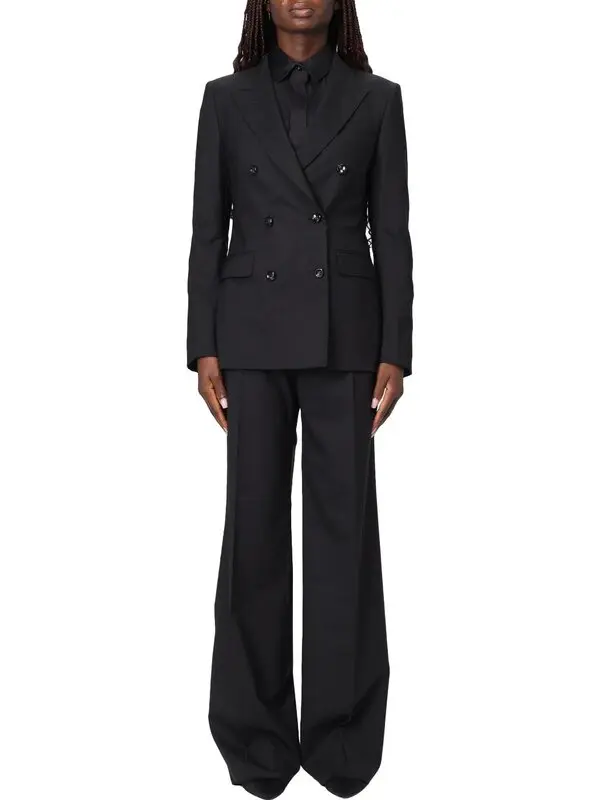 Tagliatore Double Breasted Suit - Black