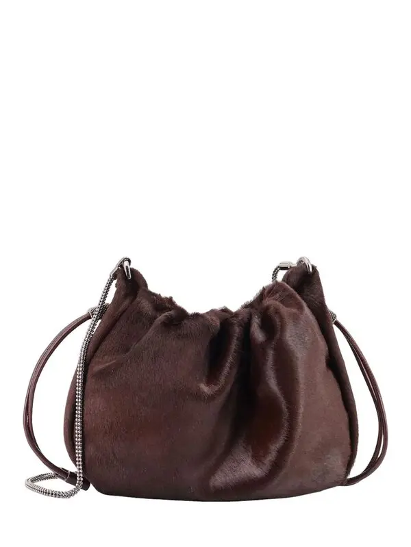 Brunello Cucinelli Crossbody Bag - Brown