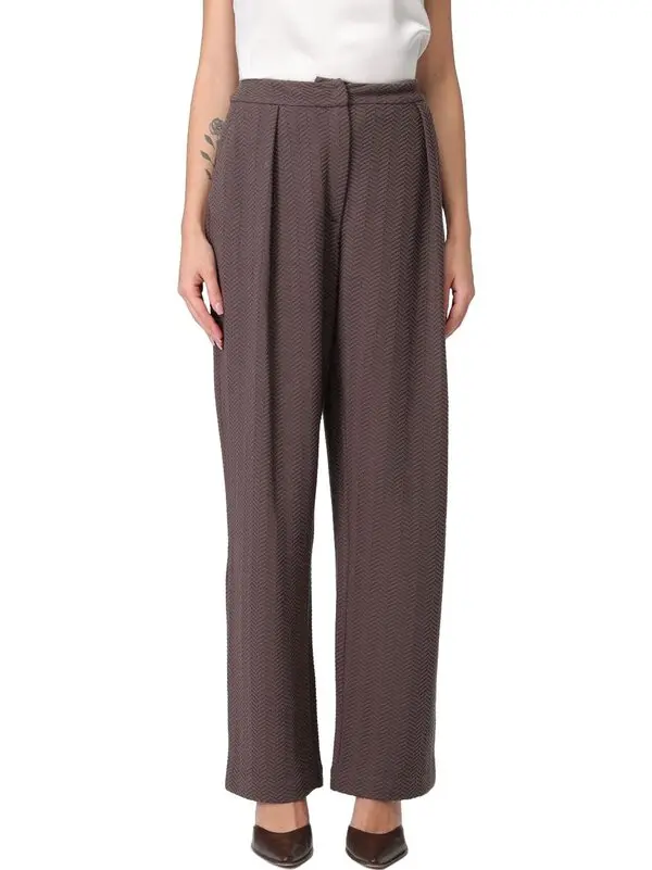 Emporio Armani Wide Leg Trousers - Hazel