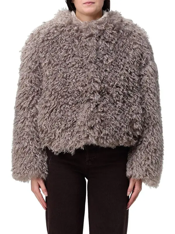Tagliatore Fur Coat - Grey