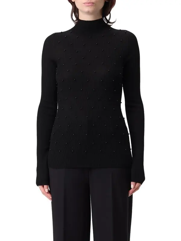 Liu Jo Long Sleeve Sweater - Black