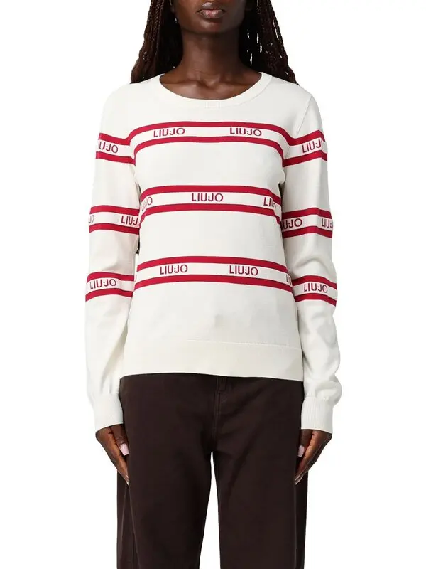 Liu Jo Pullover Sweater - White