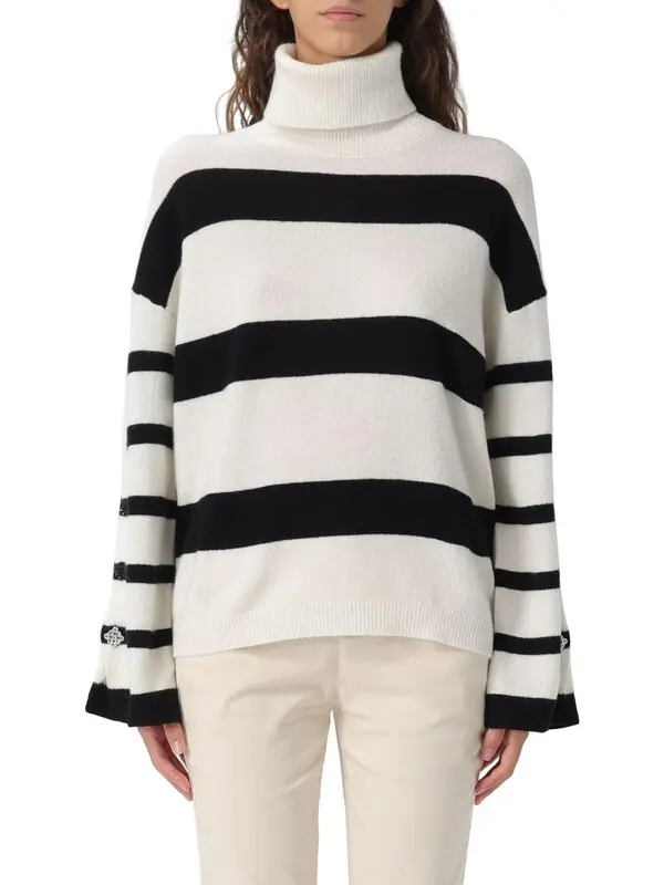 Liu Jo Striped Sweater - White