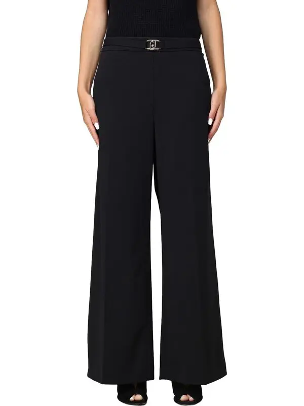 Liu Jo Wide Leg Trousers - Black
