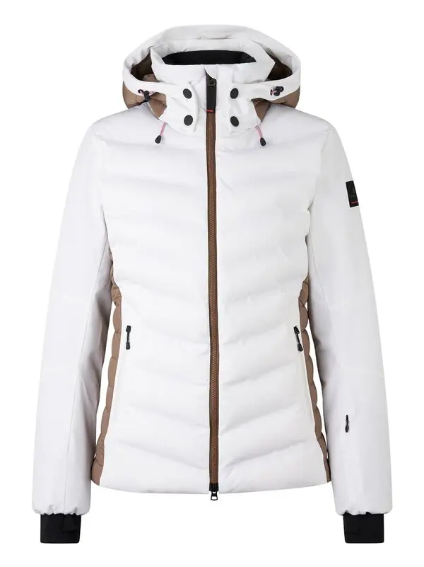 Bogner Janka Ski Jacket - White/brown