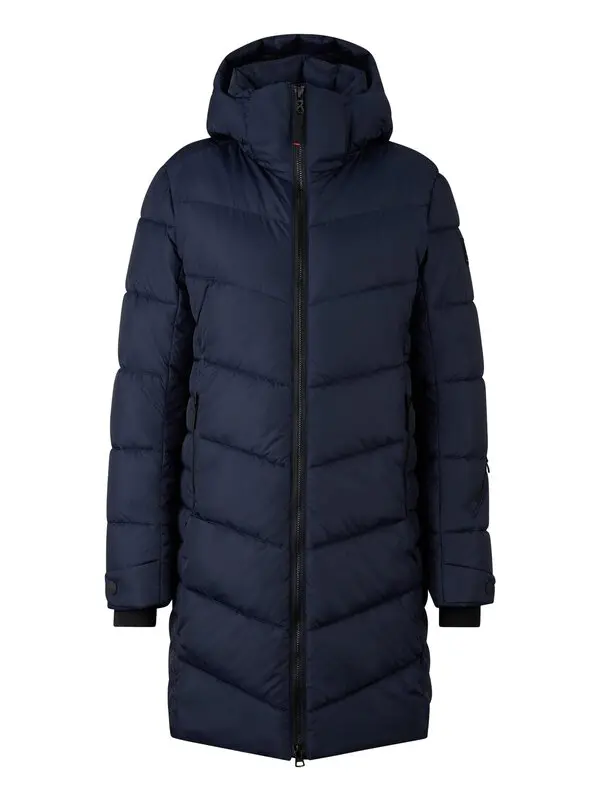 Bogner Aenny Quilted Coat - Navy Blue