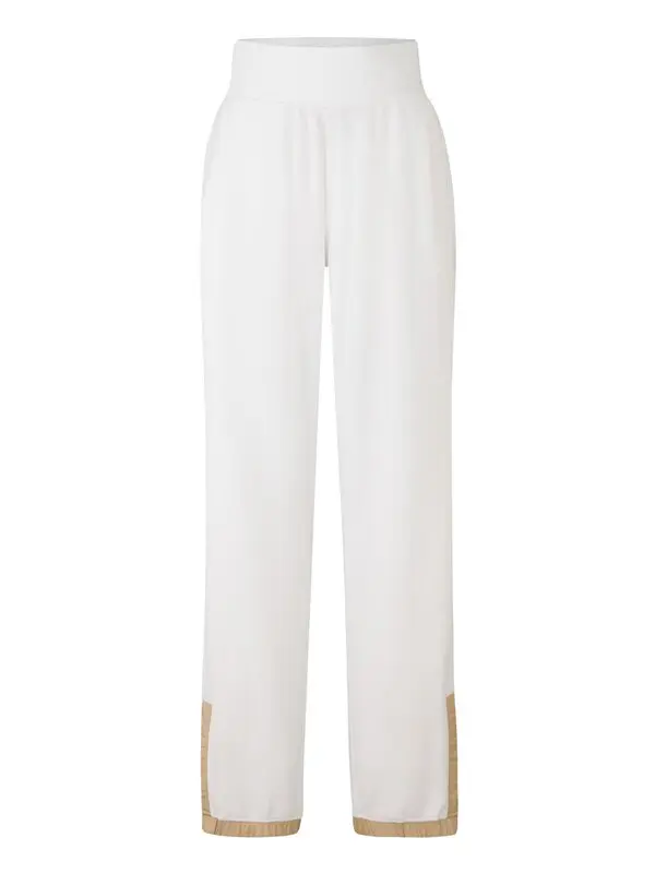 Bogner Eila Fleece Trousers - White/beige