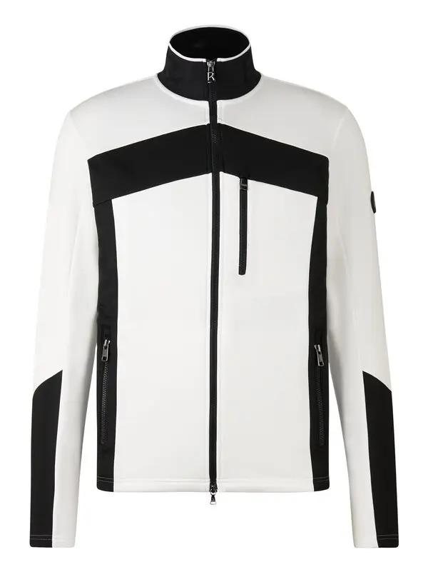 Bogner Xilas Mid-layer Jacket - Off-white/black