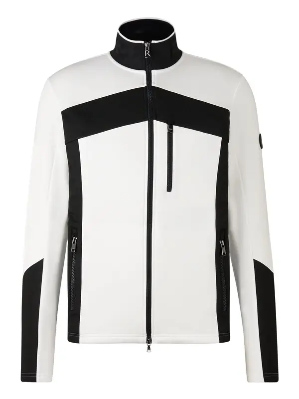 Bogner Xilas Mid-layer Jacket - Off-white/black
