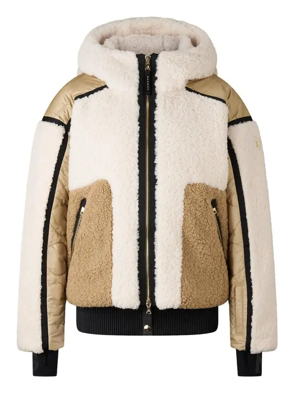 Bogner Kora Ski Jacket - Off-white/beige