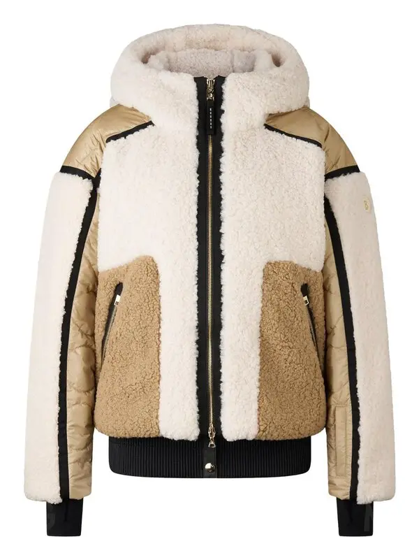Bogner Kora Ski Jacket - Off-white/beige