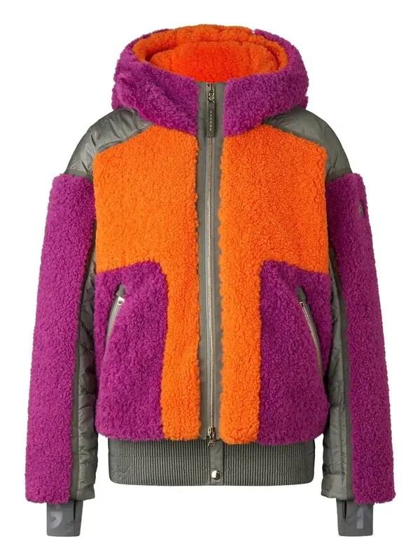 Bogner Kora Ski Jacket - Orange/purple