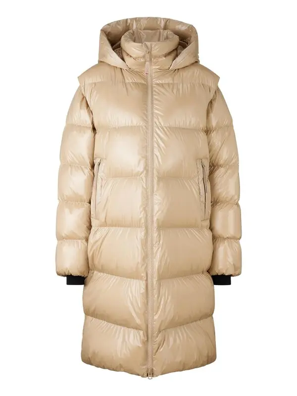 Bogner 2-in-1 Down Coat - Beige