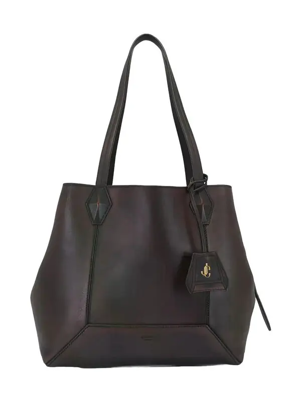 JIMMY CHOO Diamond Medium Tote Bag - Brown
