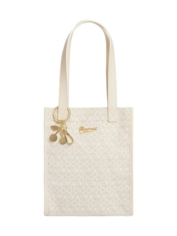 Bonpoint Cotton Ghislene Tote Bag - Beige